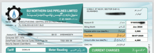 SNGPL Duplicate Bill - SUI Gas Bill Check Online July 2025